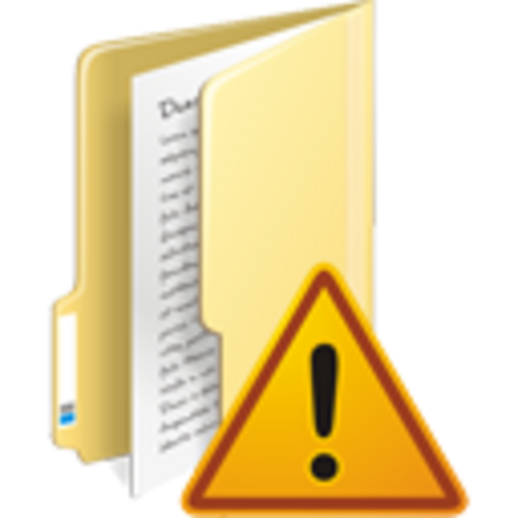 Folder Warning - 1155 - Dryicons