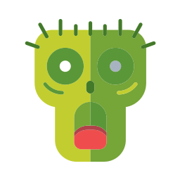 Green Monster Hand Icon - 11759 - Dryicons