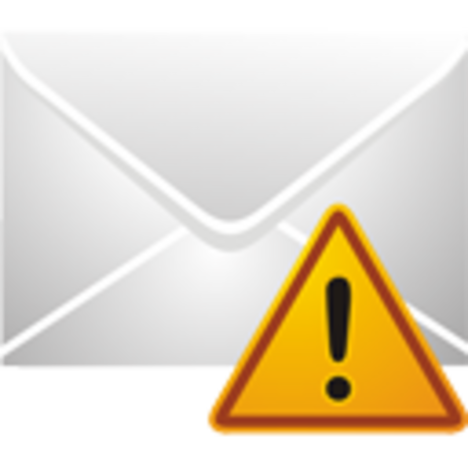 Mail Warning - 1216 - Dryicons