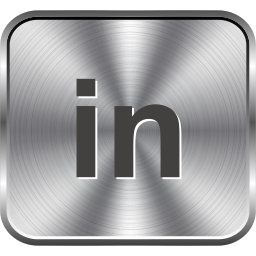 Gold Linkedin Icon - 6904 - Dryicons