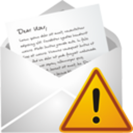 New Mail Warning - 1236 - Dryicons