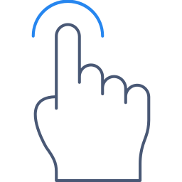 Outline Point Icon - 9934 - Dryicons