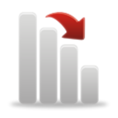 Chart down icons - 427 Free Chart down icons | Download PNG & SVG