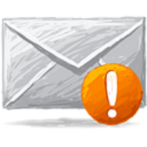 Mail Warning - 2260 - Dryicons