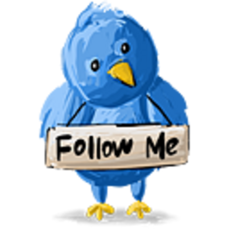 Twitter Follow Me - 2370 - Dryicons