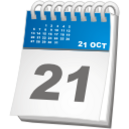 'X' Calendar Icon - 5707 - Dryicons