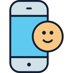 Simple Smiley Face Emoticon - 8670 - Dryicons