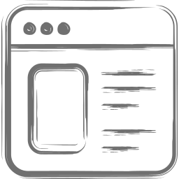 Two Column Layout Icon - 6820 - Dryicons