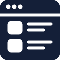 Two Column Layout Icon - 6820 - Dryicons