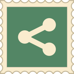 Retro Snapchat Stamp Icon - 7957 - Dryicons