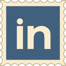 Gold Linkedin Icon - 6904 - Dryicons
