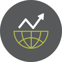 Office Building Globe Icon - 8291 - Dryicons