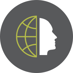 Office Building Globe Icon - 8291 - Dryicons