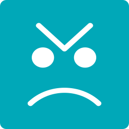 Sad Face Flat Emoticon Icon - 8047 - Dryicons