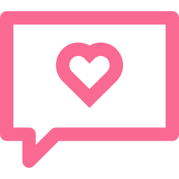 Heart In Opened Message Icon - 6057 - Dryicons