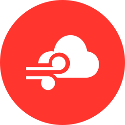 Colorful Breezy Weather Icon - 9592 - Dryicons