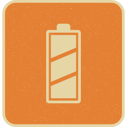 Retro Style Empty Battery Icon - 9812 - Dryicons