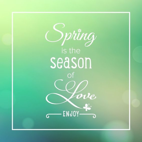 Spring Is The Season Of Love - 10152 - Dryicons