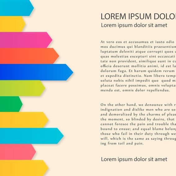 Colorful Text Temlplate - 10178 - Dryicons