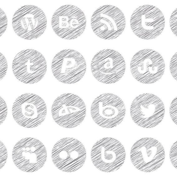 Scribble Style Icon Set - 10278 - Dryicons