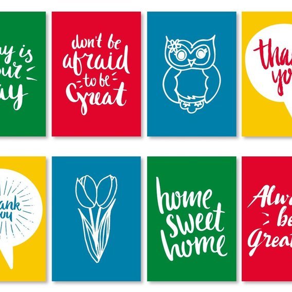 Cute Mini Quote Card Collection - 10300 - Dryicons