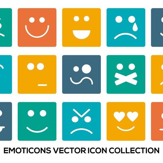 Colorful Emoticon Icon Collection - 10381 - Dryicons