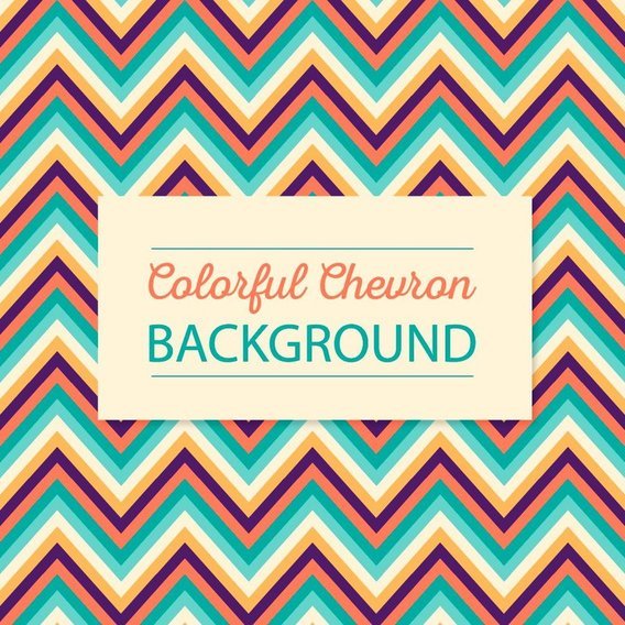 Colorful Chevron Background - 10590 - Dryicons