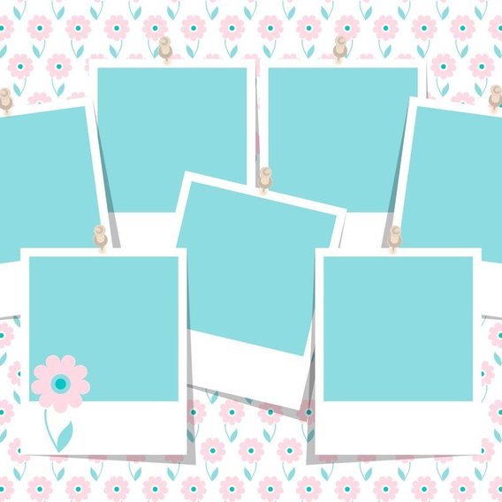 Spring Photo Collage Template - 10812 - Dryicons