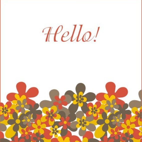 Hello Greeting - 8518 - Dryicons