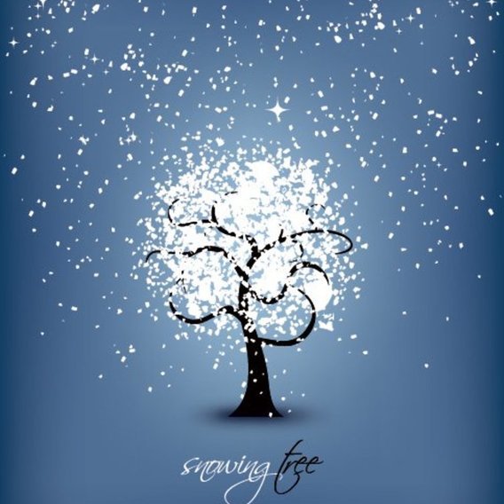 Snowing Tree - 9013 - Dryicons