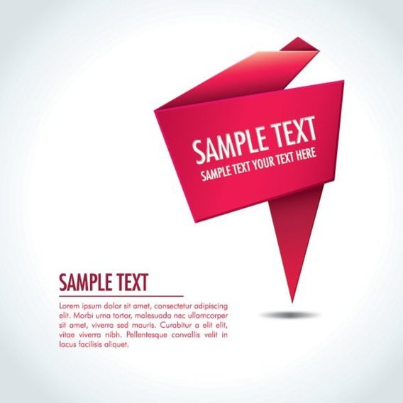 Origami Sign - 9369 - Dryicons