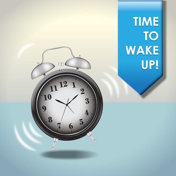 Time To Wake Up - 9384 - Dryicons