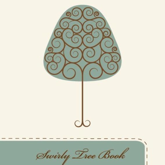 Swirly Tree Book - 9443 - Dryicons