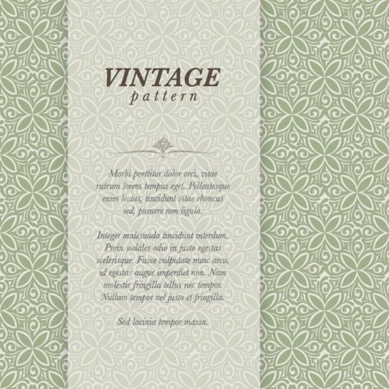 Vintage Pattern - 9629 - Dryicons