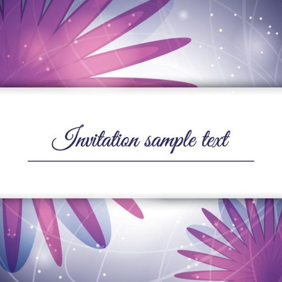 Purple Invitation - 9914 - Dryicons