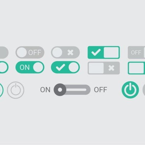 On Off Button Vectors - 9970 - Dryicons